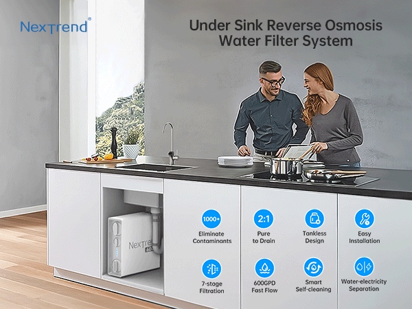 NexTrend under sink reverse osmosis system