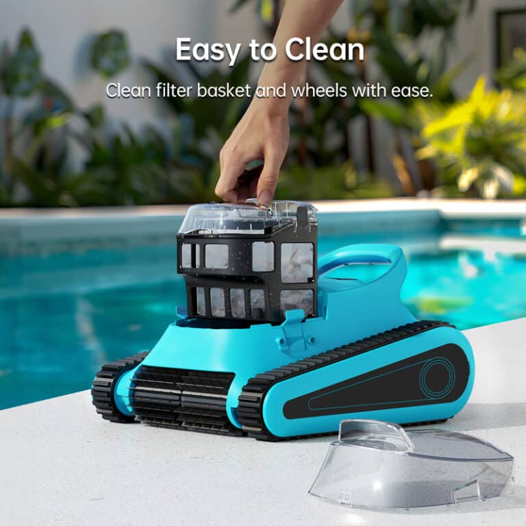 60V Pro Blue Cordless Above Ground Pool Vacume Cleaners Robot ...